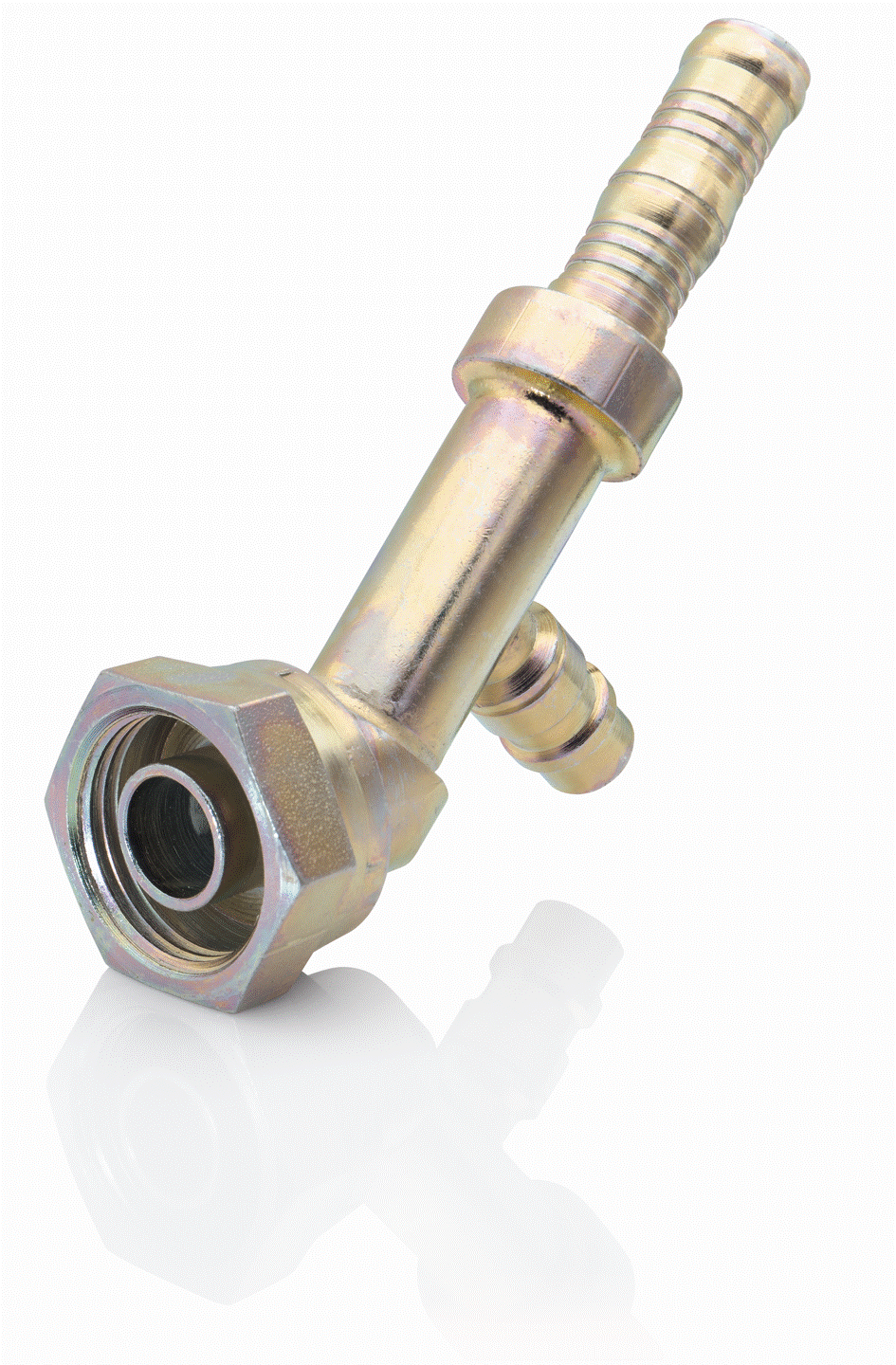 54734 Tube O-Ring Comp Ftg 45° R134a Valve