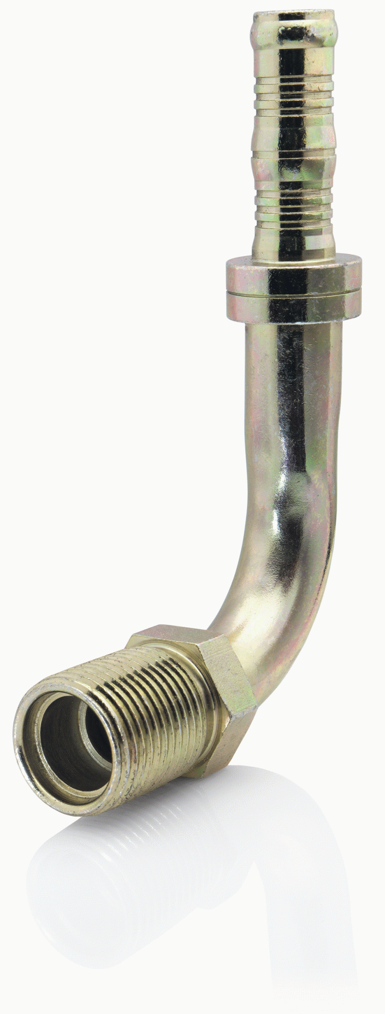 54759 Bulkhead Male Insert O-Ring 90° Elbow